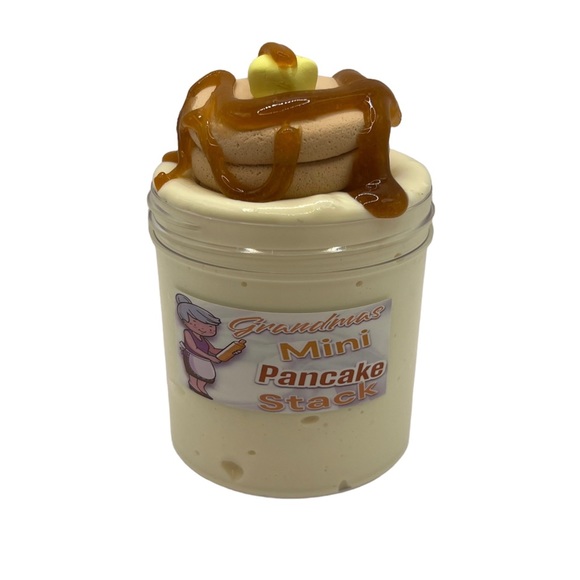 Other | Diy Grandmas Mini Pancake Stack Butter Slime With Maple Syrup 6 ...